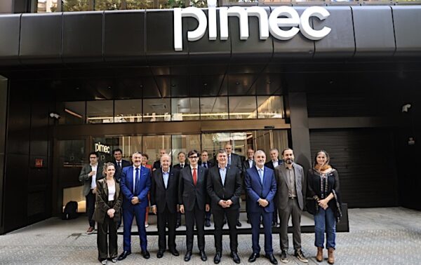 La patronal PIMEC presenta la reforma integral de su sede en Barcelona ...